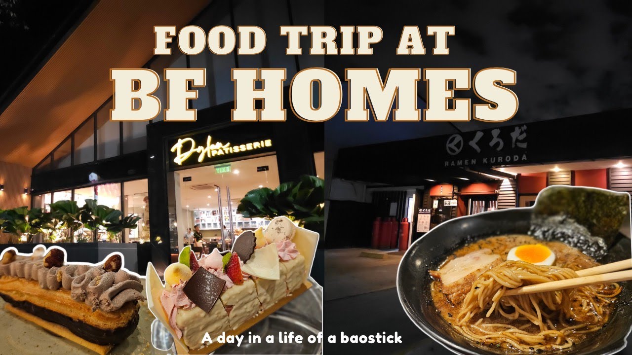 Food Trip at BF Homes Parañaque! (Ramen Kuroda and Dylan's Patisserie ...