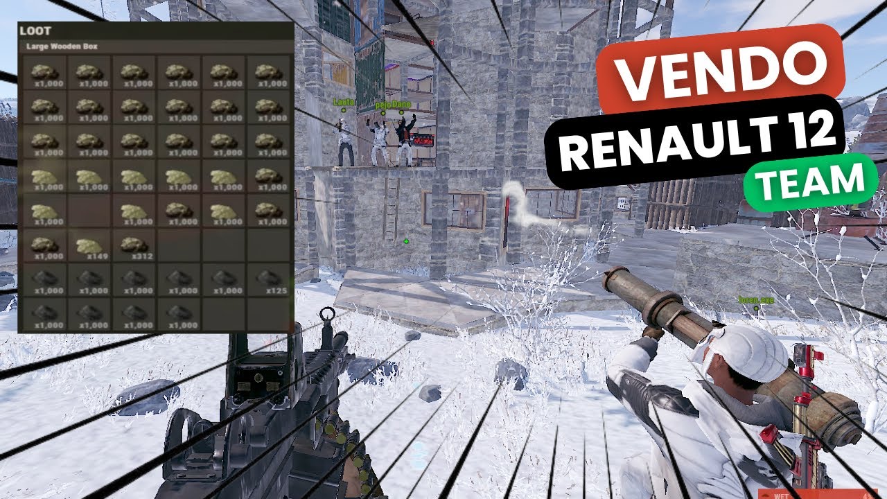 RAIDEAMOS el 1er dia de FULL WIPE - RUST LATINO papá - YouTube