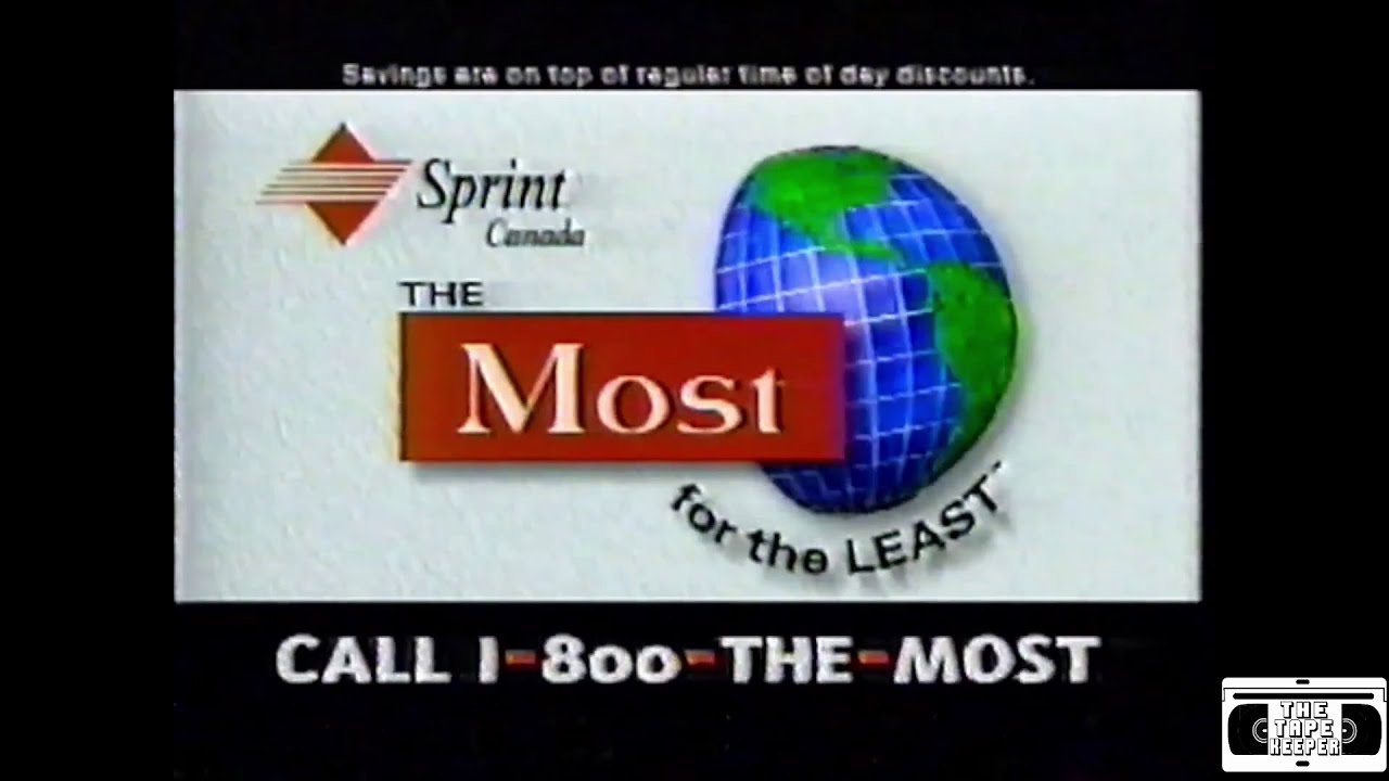 Sprint Canada Commercial - 1995 - YouTube