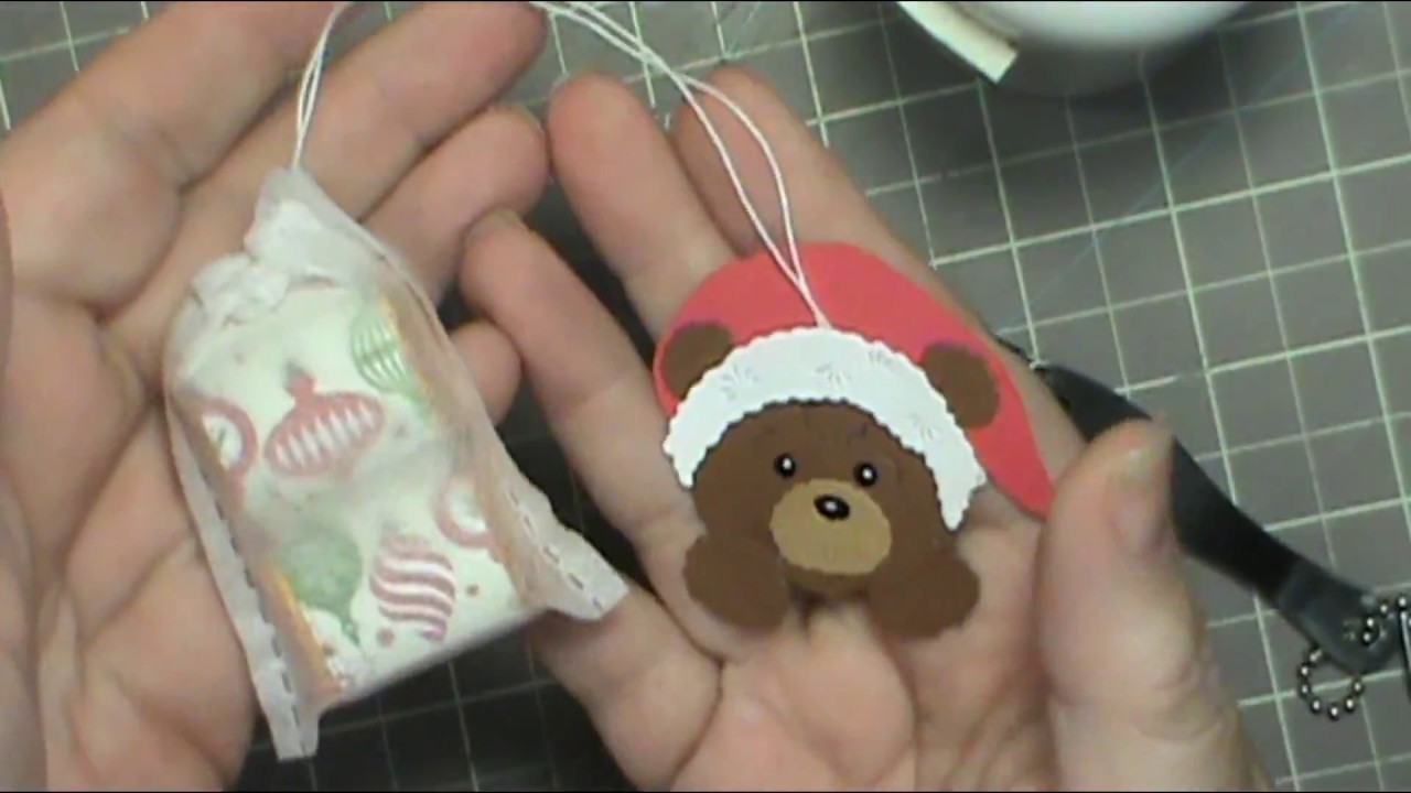 Teddy Bear Tea Bags for Christmas - YouTube