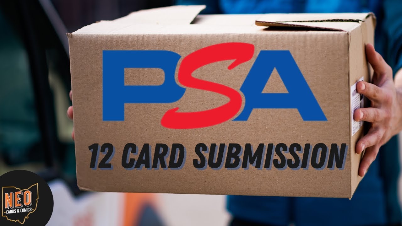 12 Card PSA Submission. - YouTube