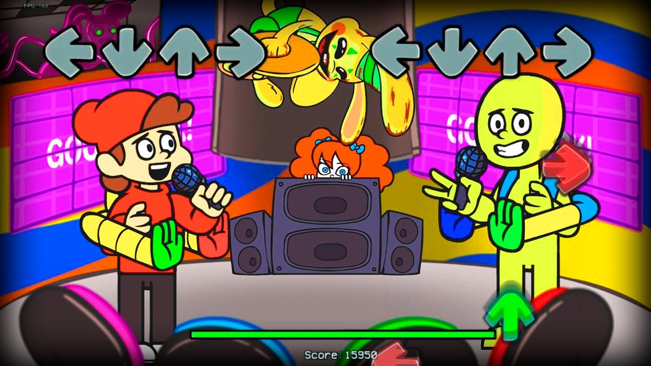 FNF Musical Memory - But 2 Player Sings It (Poppy Playtime 2)Player ...