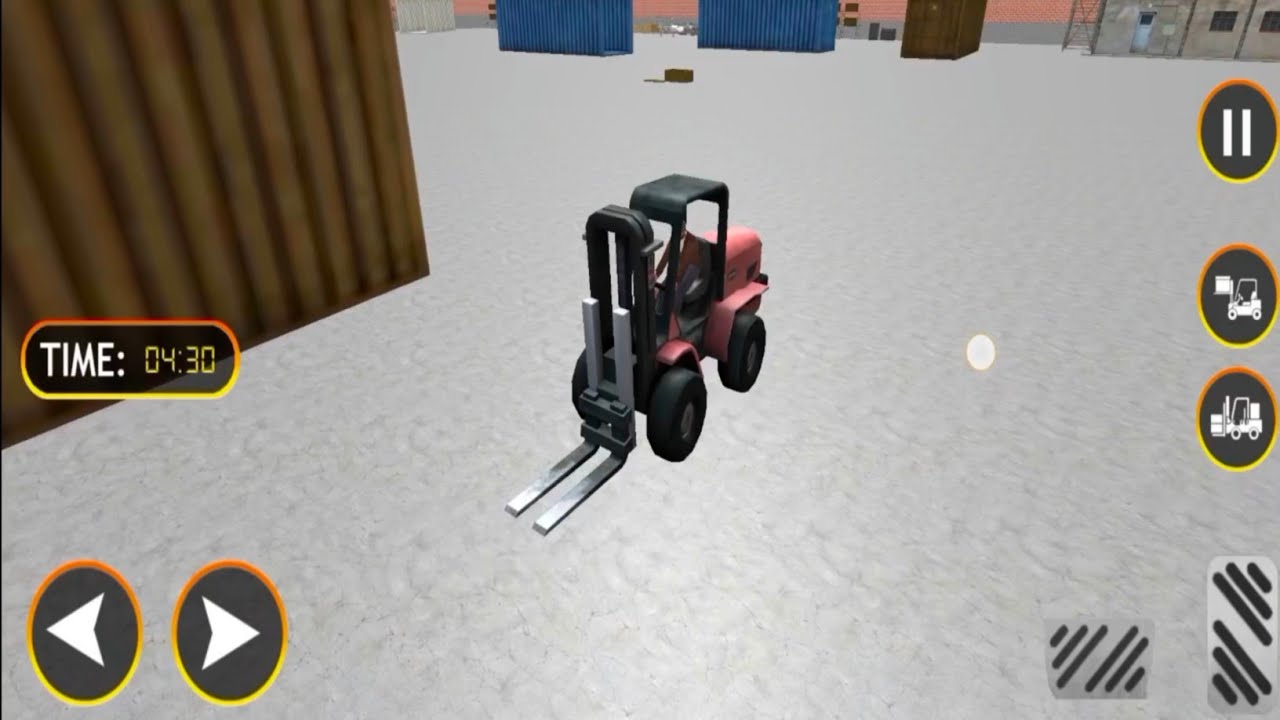 US Forklift Simulator Game JCB Gameplay - YouTube