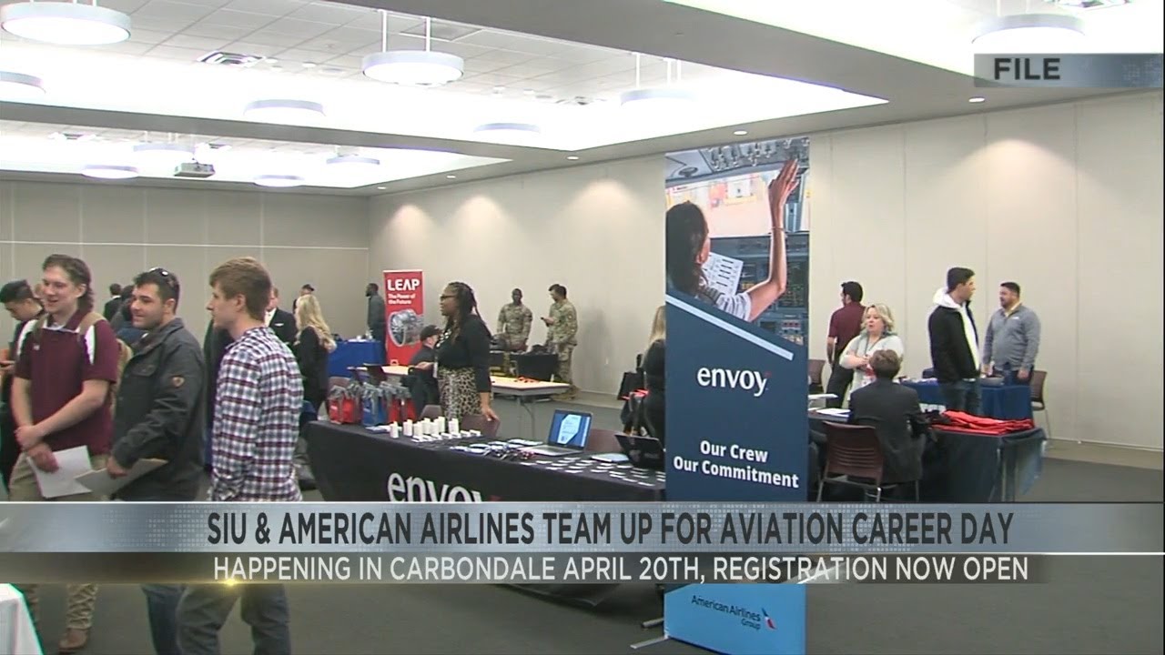 SIU & American Airlines team up for Aviation Career Day in April - YouTube