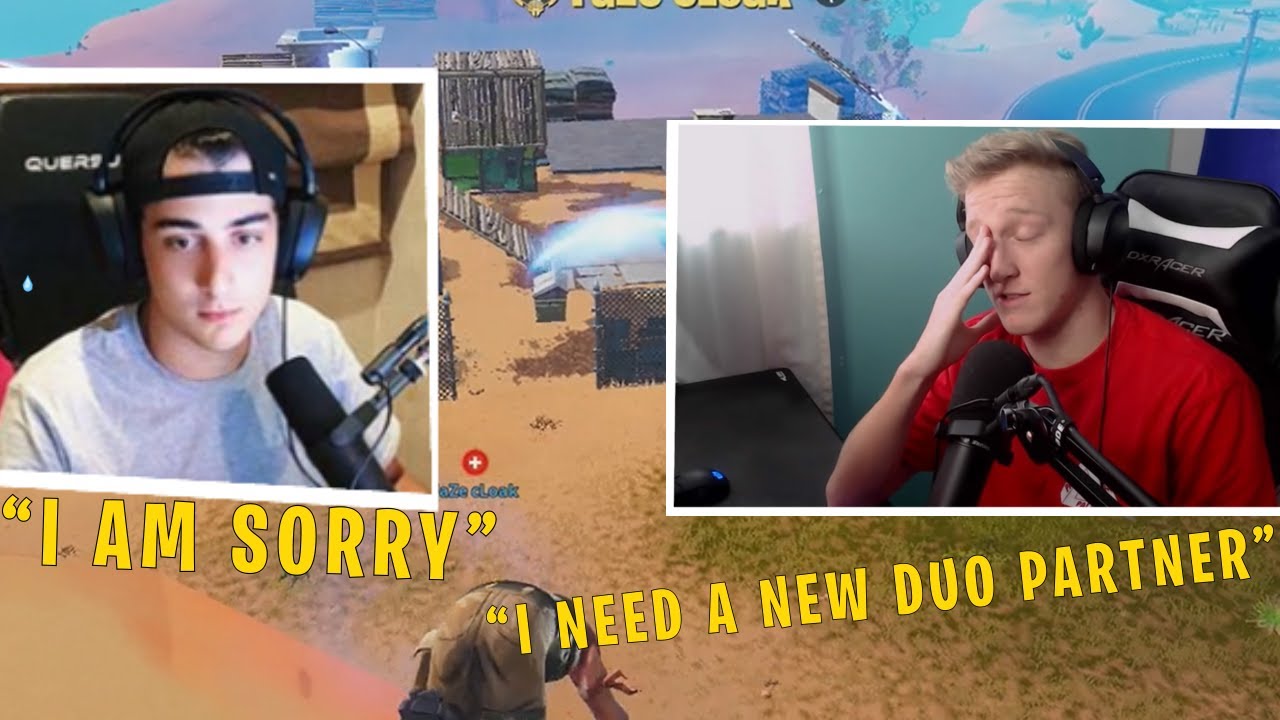 Tfue CALLS Cloak a BOT and NEEDS a new DUO partner | best Fortnite ...