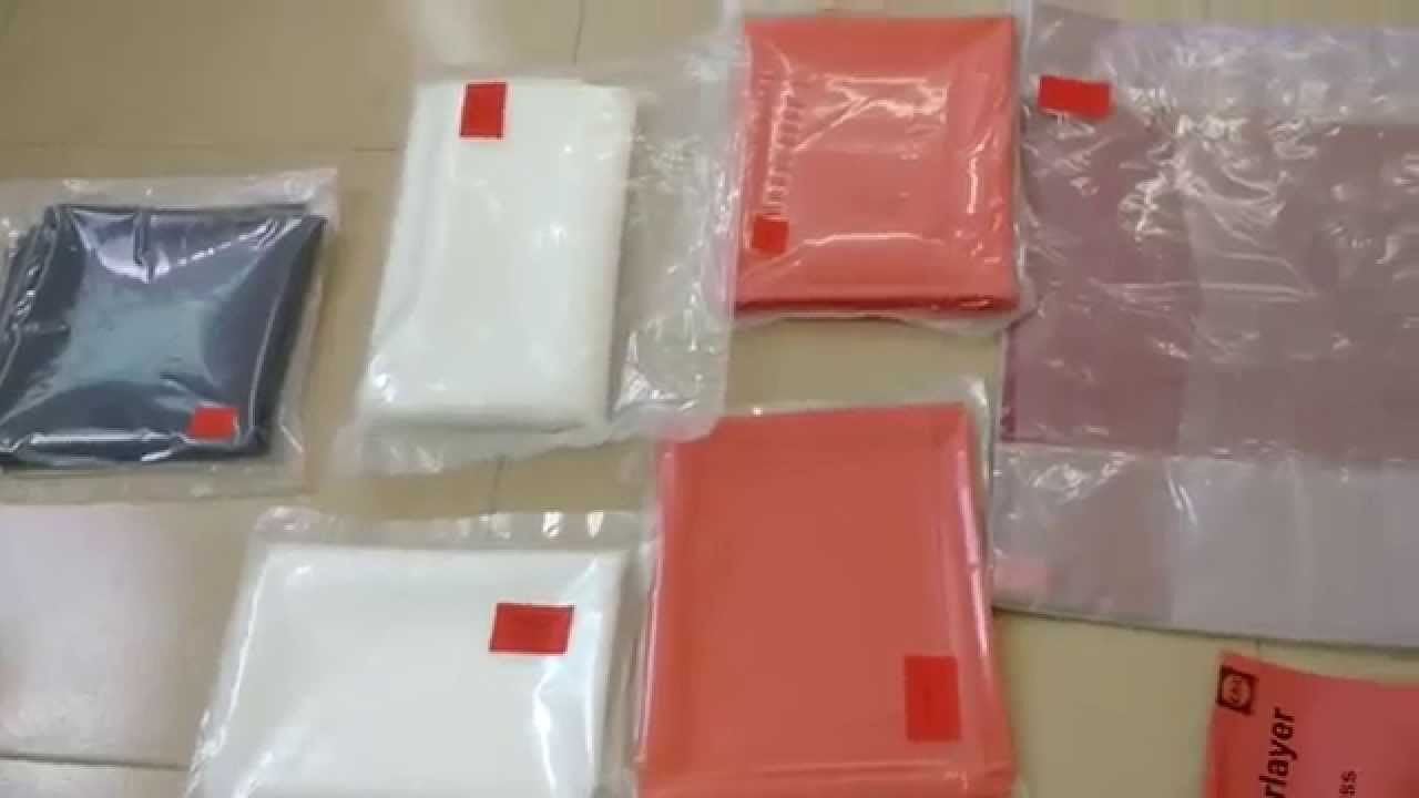 Super Clear EVA Film sample, Color EVA Film sample, for safety ...