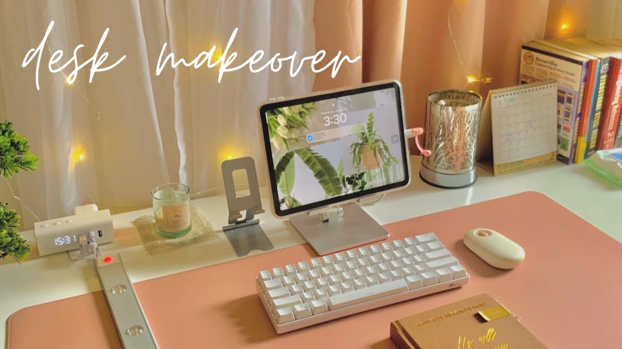 clean workspace a clutter-free space creates a happy mind 🌿 - YouTube