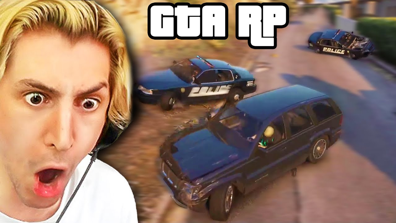 XQC DESTROYS COPS TO SAVE MR.K - gta rp - YouTube