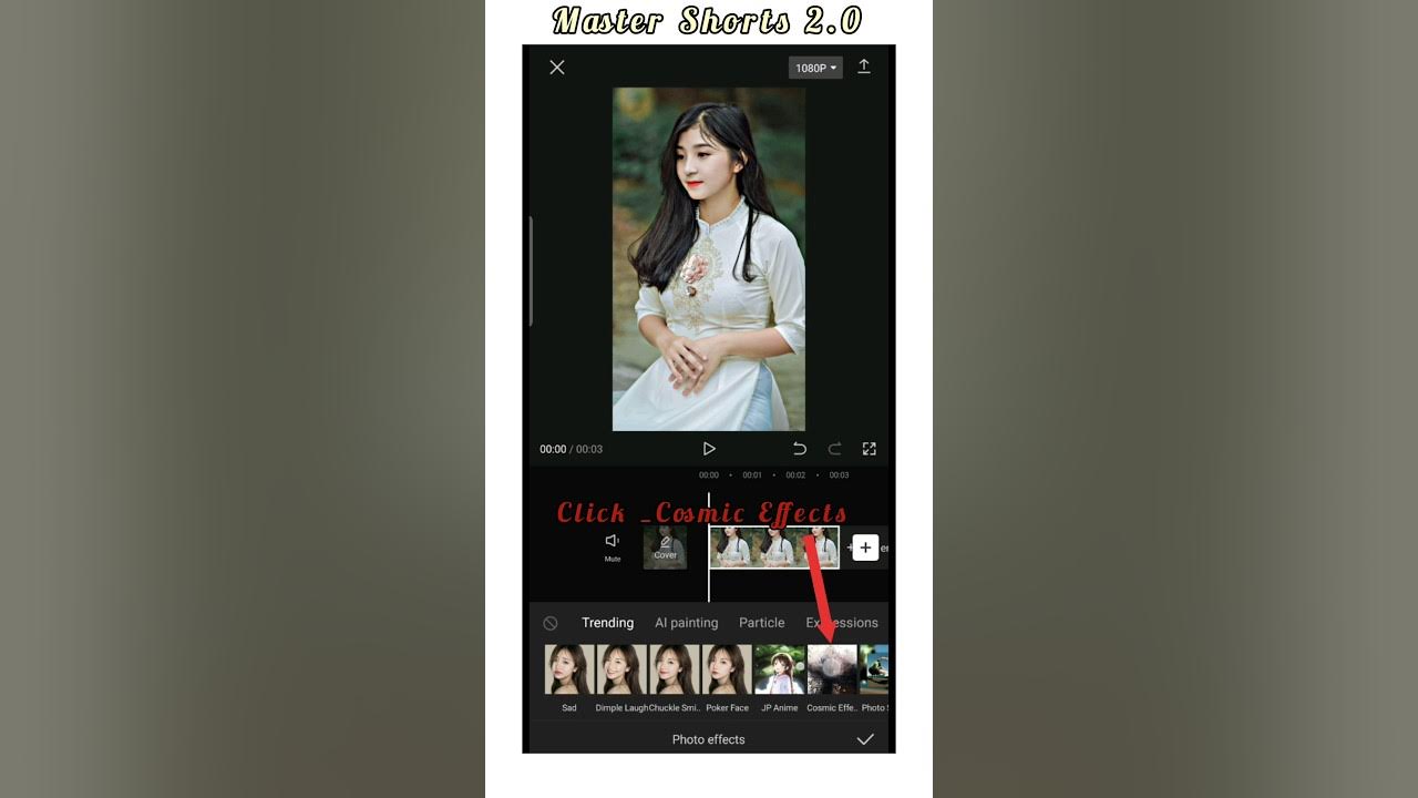 tiktok tending effect editing tutorial capcut | #shorts - YouTube