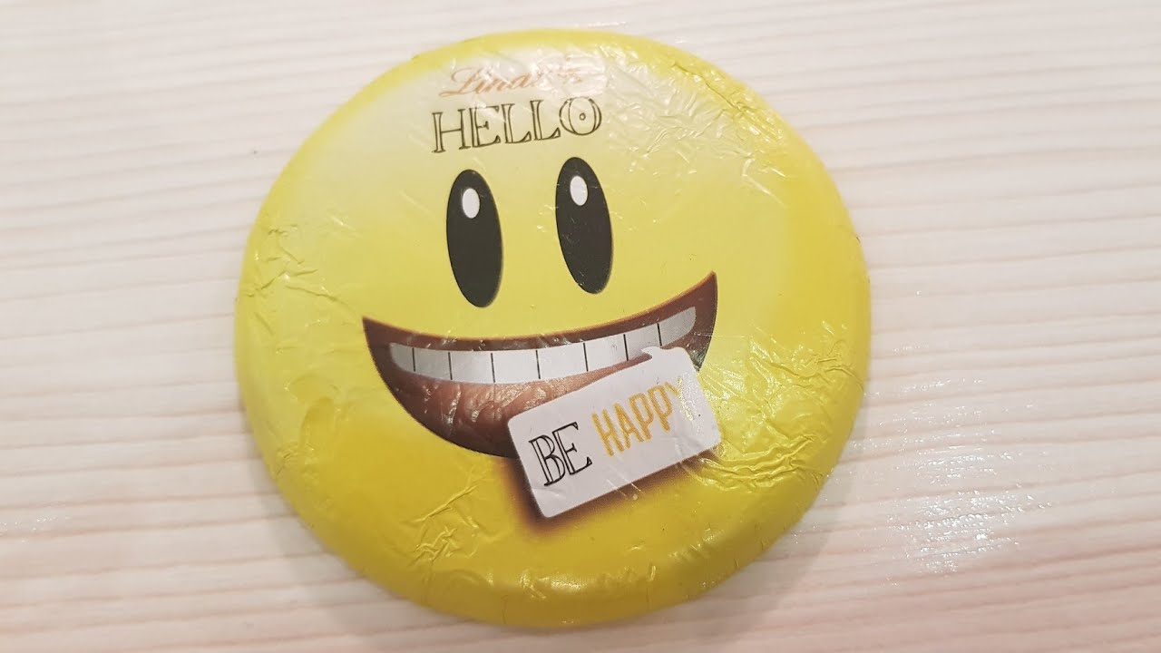 Lindt Hello Frozen Yoghurt Chocolate Unboxing 2019 Be Happy Edition ...