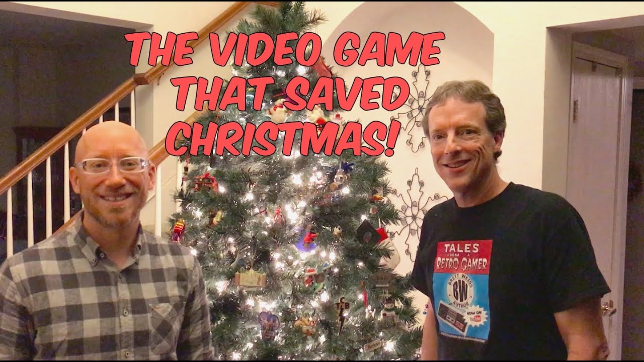 The Arcade Video Game That Saved Christmas! - YouTube