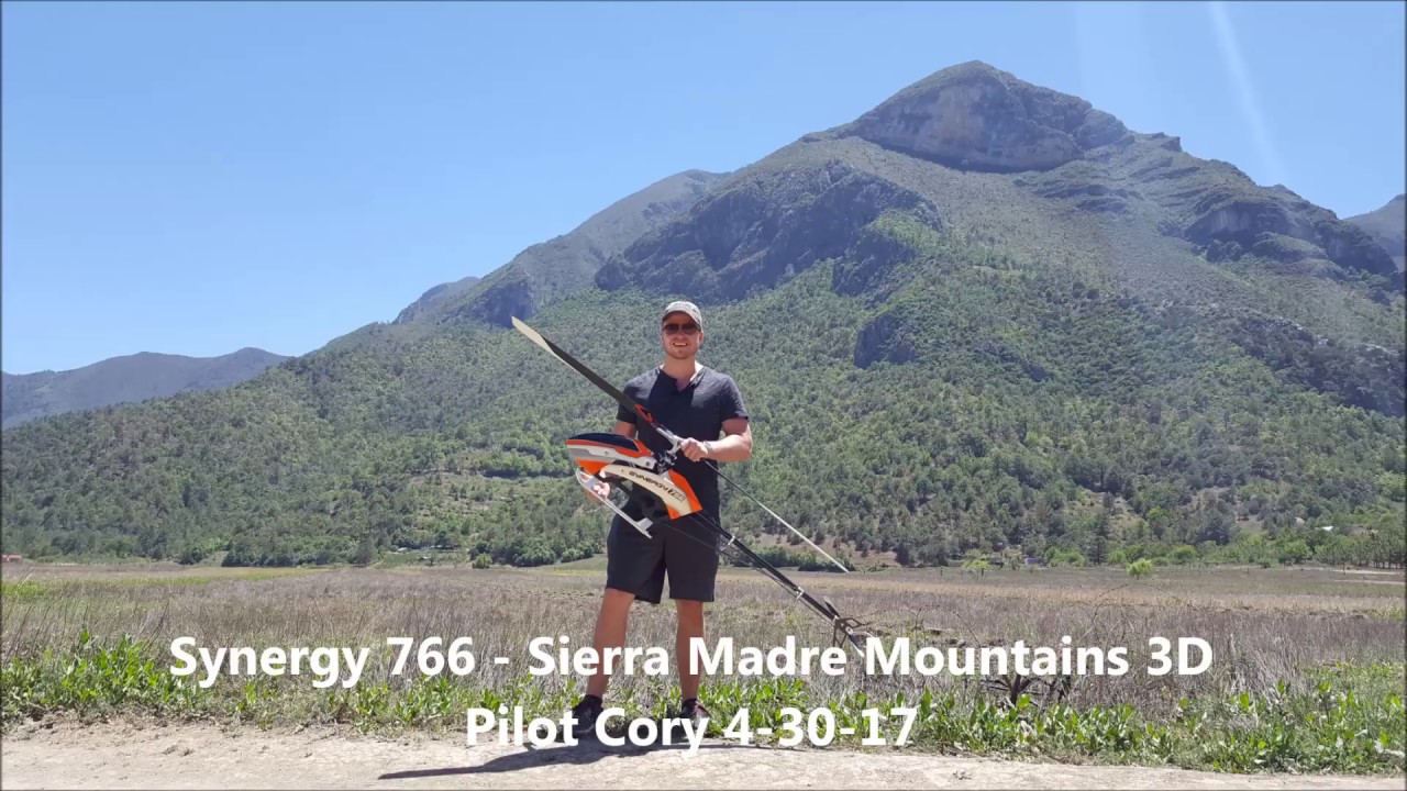 Synergy 766 Sierra Madre Mountain 3D Pilot Cory - YouTube