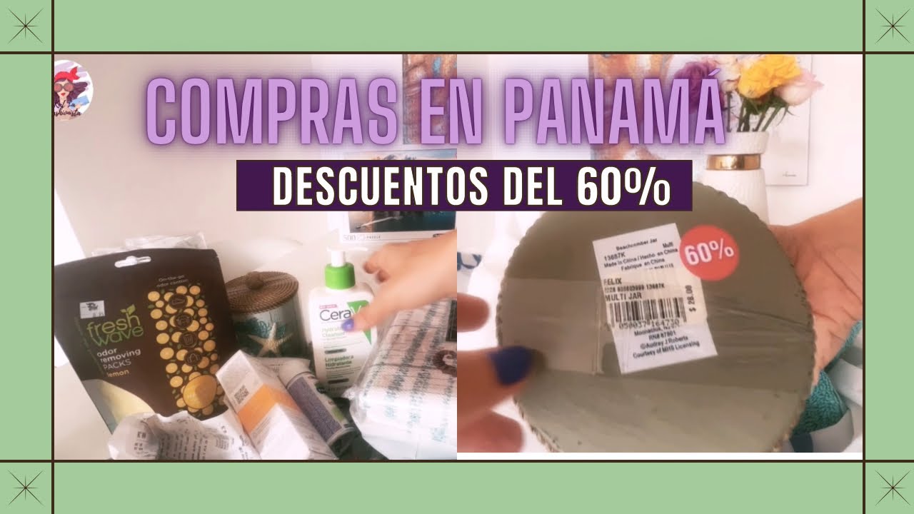 Compras en Panamá con descuentos increíbles - YouTube