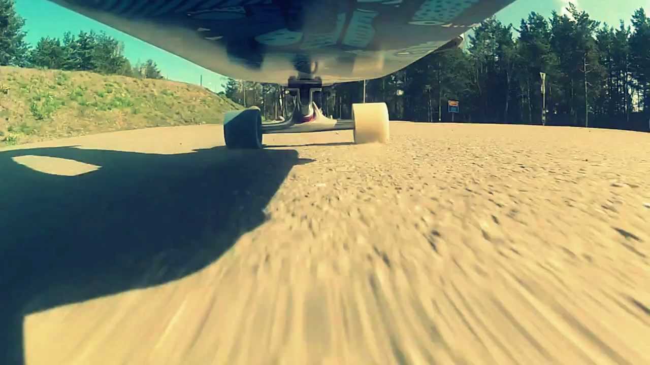 GoPro Hero 2 - Longboarding - Testing Cam Mount - YouTube
