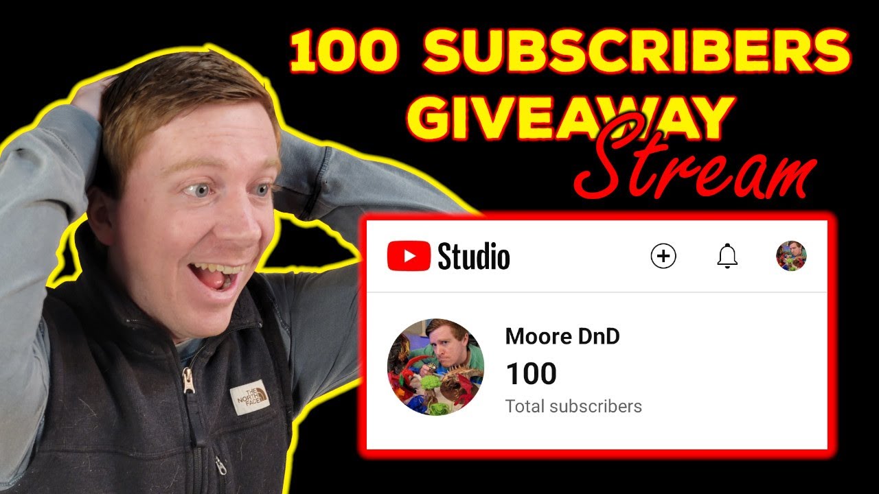 100 Subscribers GIVEAWAY Stream - YouTube