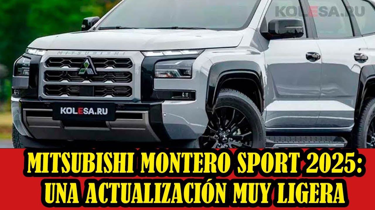 La Mitsubishi Montero Sport 2024 estrena nuevo motor y un ligero ...