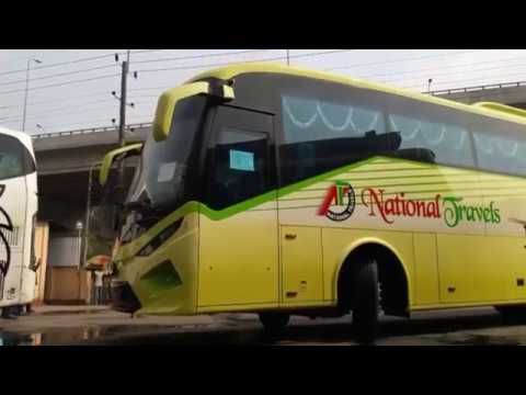 National Travels Scania Multi Axle K410 - YouTube