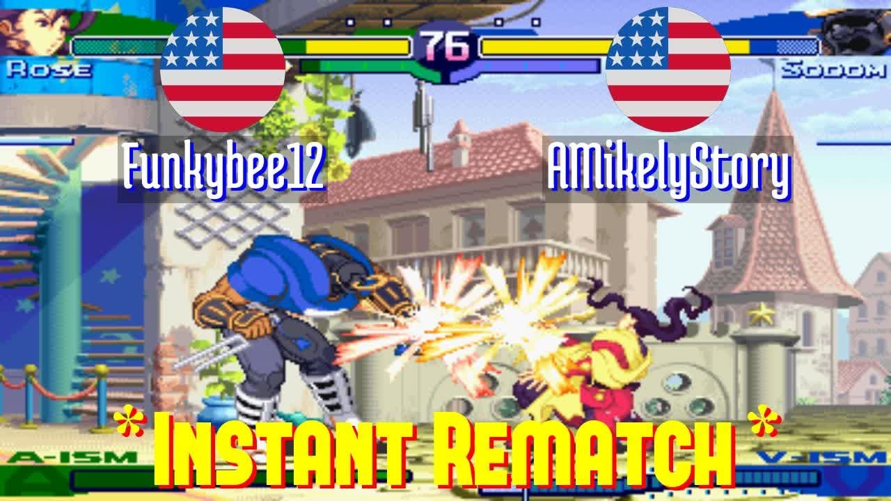 FT3 @sfa3: Funkybee12 (US) vs AMikelyStory (US) [Street Fighter Alpha 3 ...