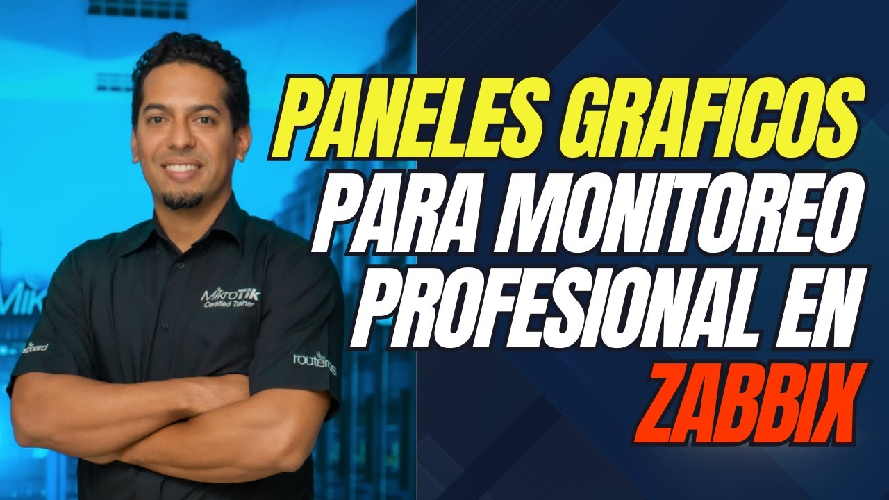 Paneles graficos para monitoreo profesional en Zabbix - YouTube