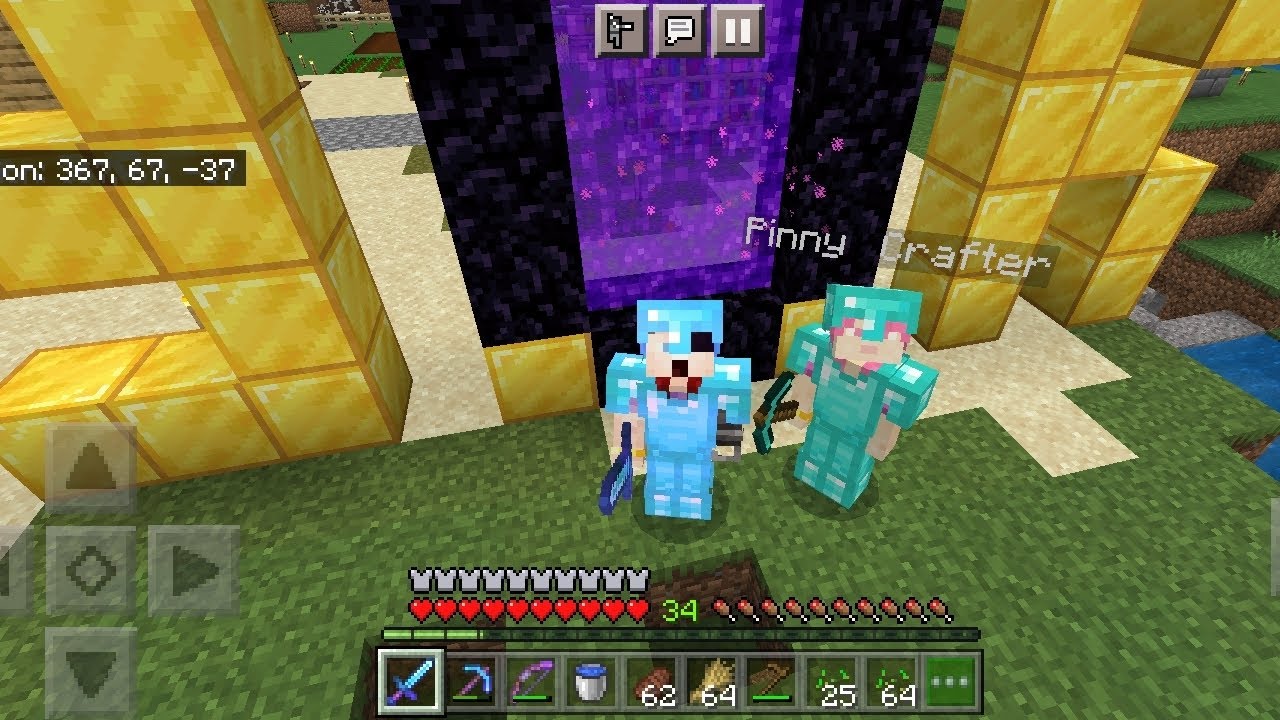 Myanmar Crafter ရဲ့ ChipaCraft s1 World ကိုကျွန်တော်ညီမနဲ့အတူအလယ်သွားက ...