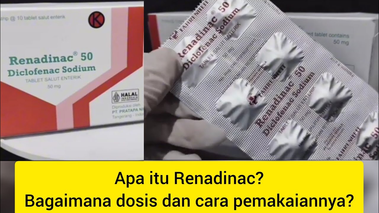 Mengenal Obat Renadinac untuk rheumatoid arthritis, Osteoarthritis dan ...