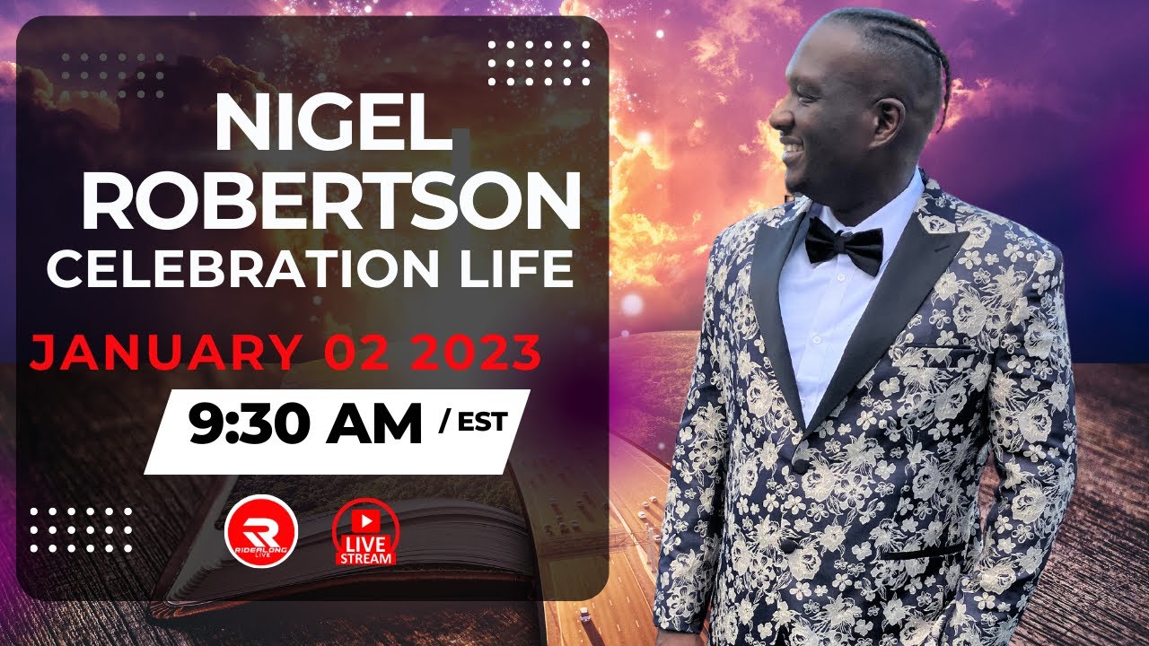 Nigel Robertson Celebration Of Life - YouTube