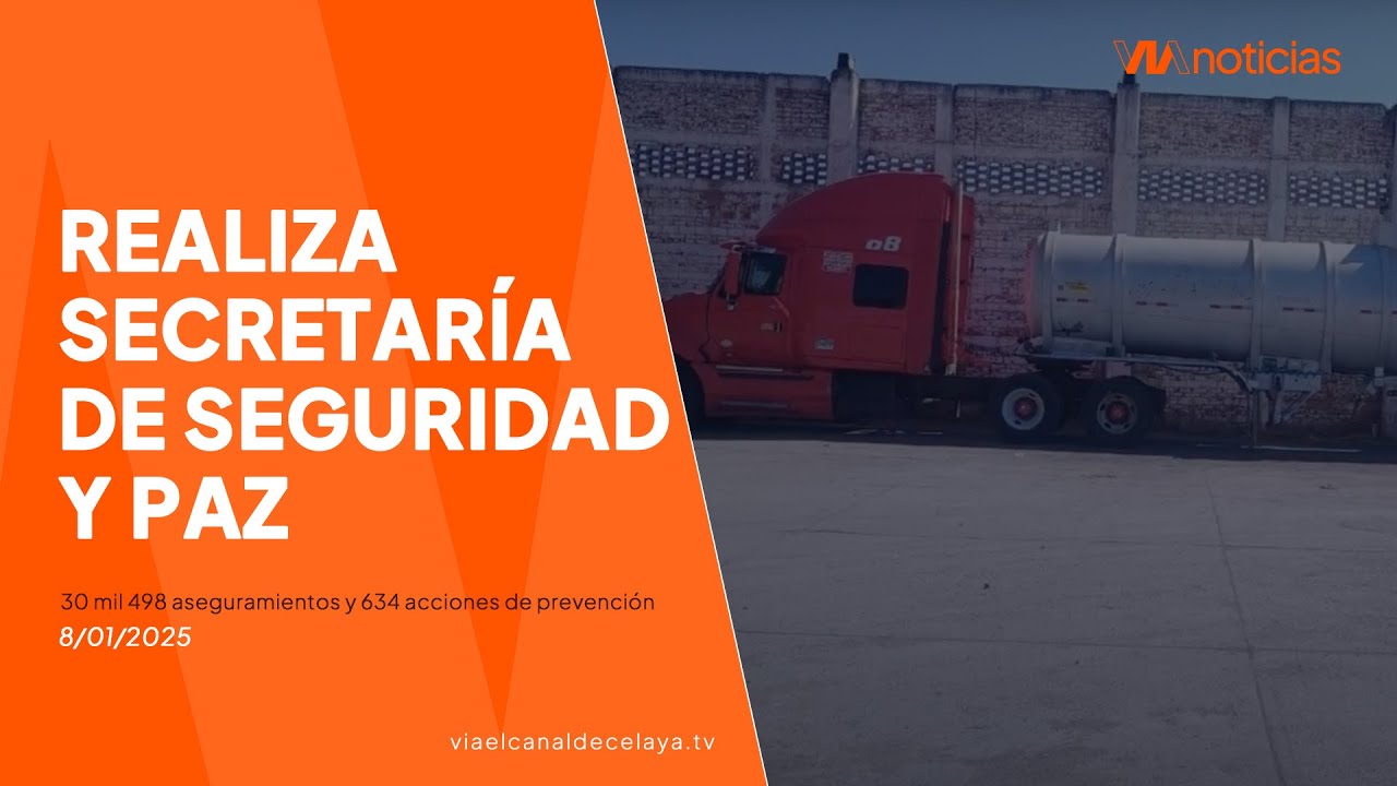Realiza Secretaría de Seguridad y Paz 30 mil 498 aseguramientos y 634 ...