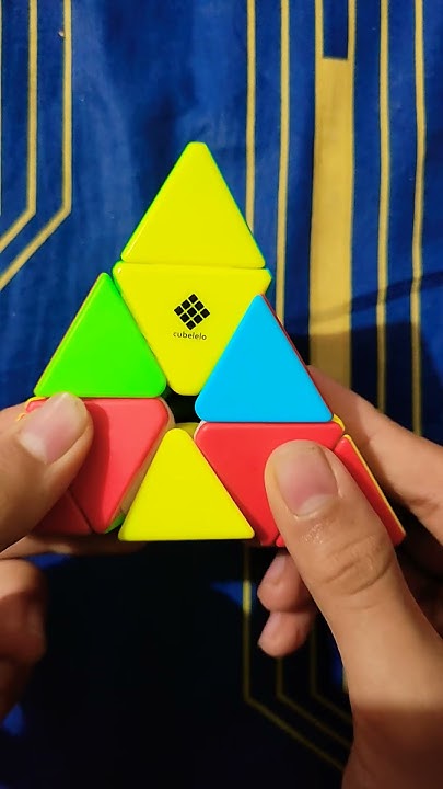 PYRAMIX CUBE ON BEAT (butinadifferentway)#viralvideo#rubikscube#cubing#viral#cube#trending# ...