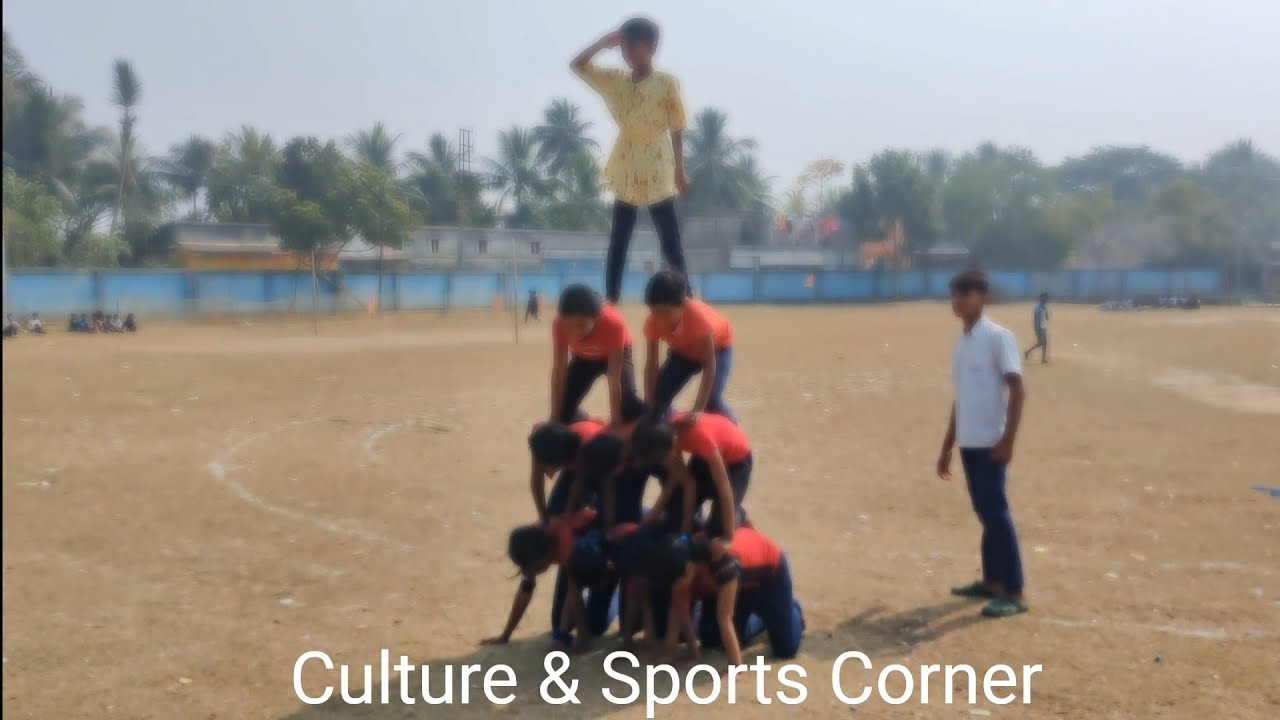 @Pyramid Formation/ GJSV/ V Girls&Boys/ Annual Sports 2025 - YouTube