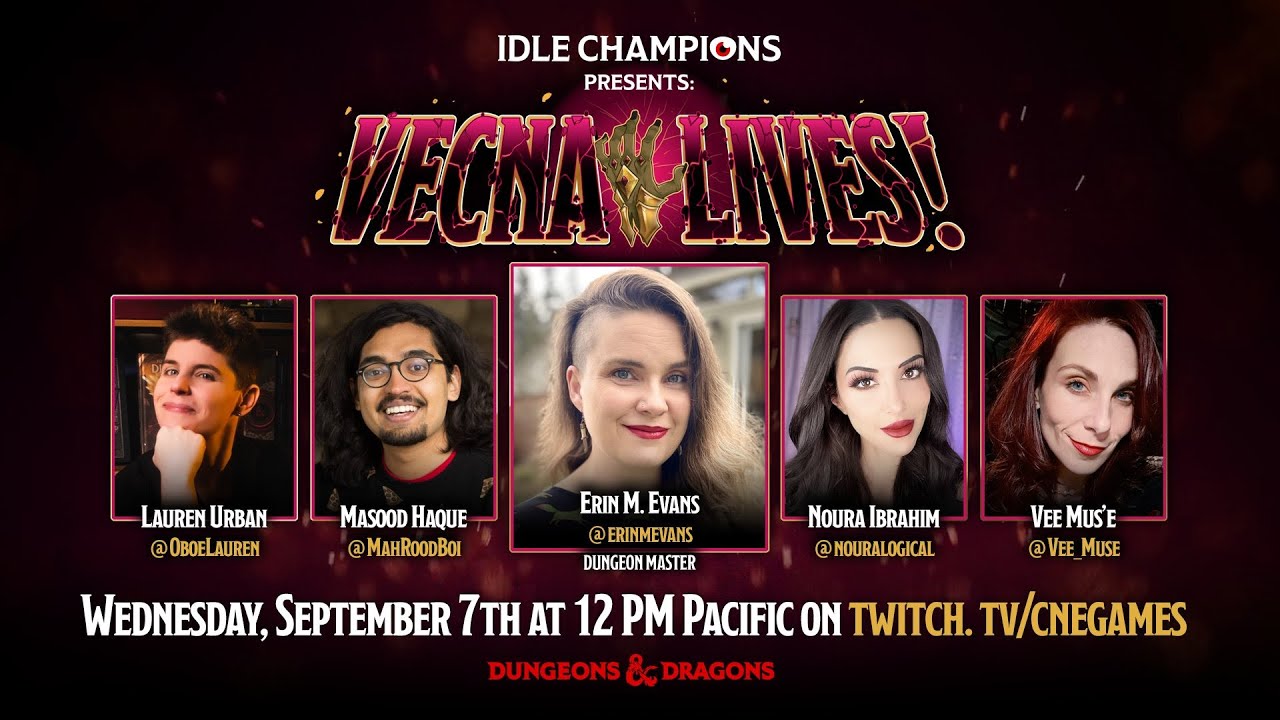 Idle Champions Presents: Vecna Lives! | Dungeons & Dragons - YouTube