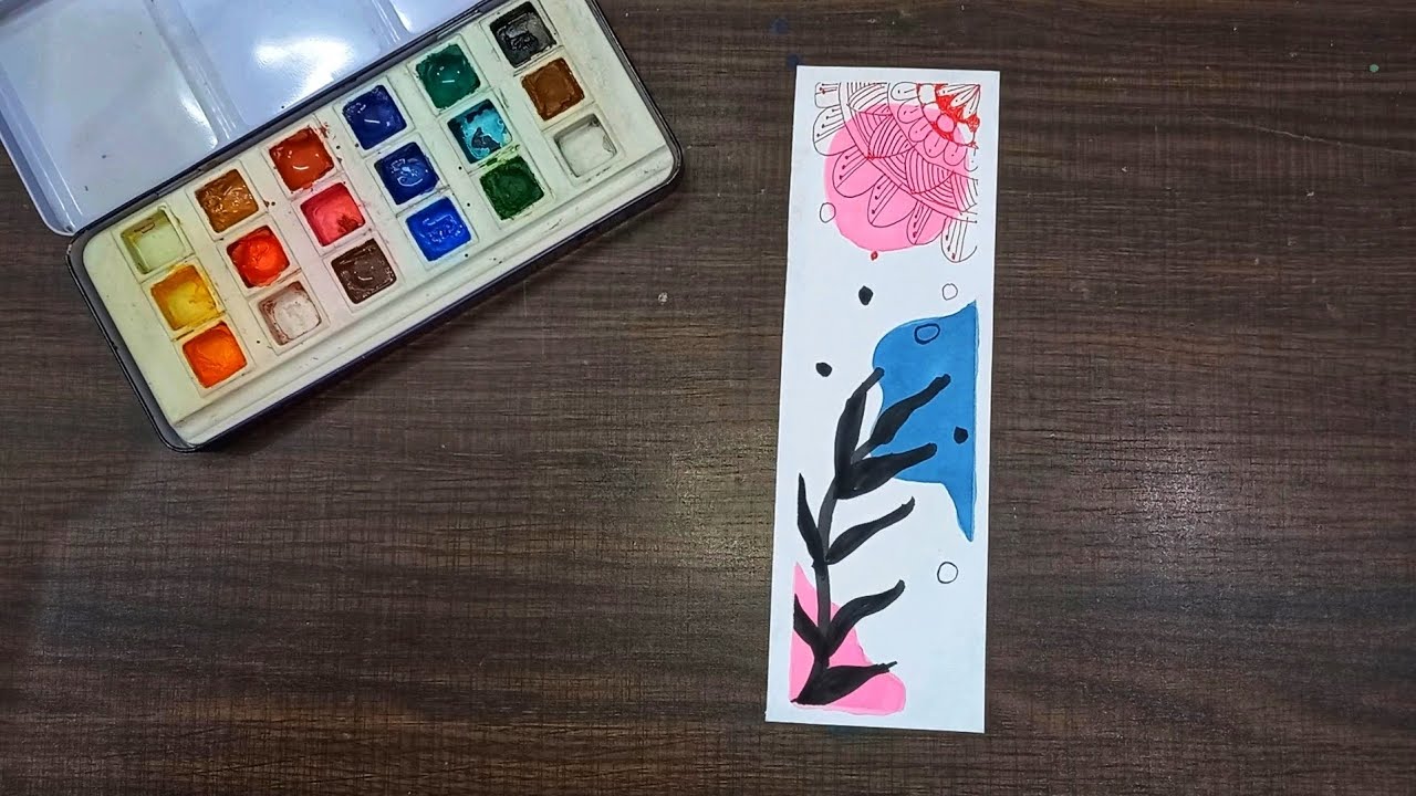 diy bookmark design idea for beginners-step-by-step - YouTube