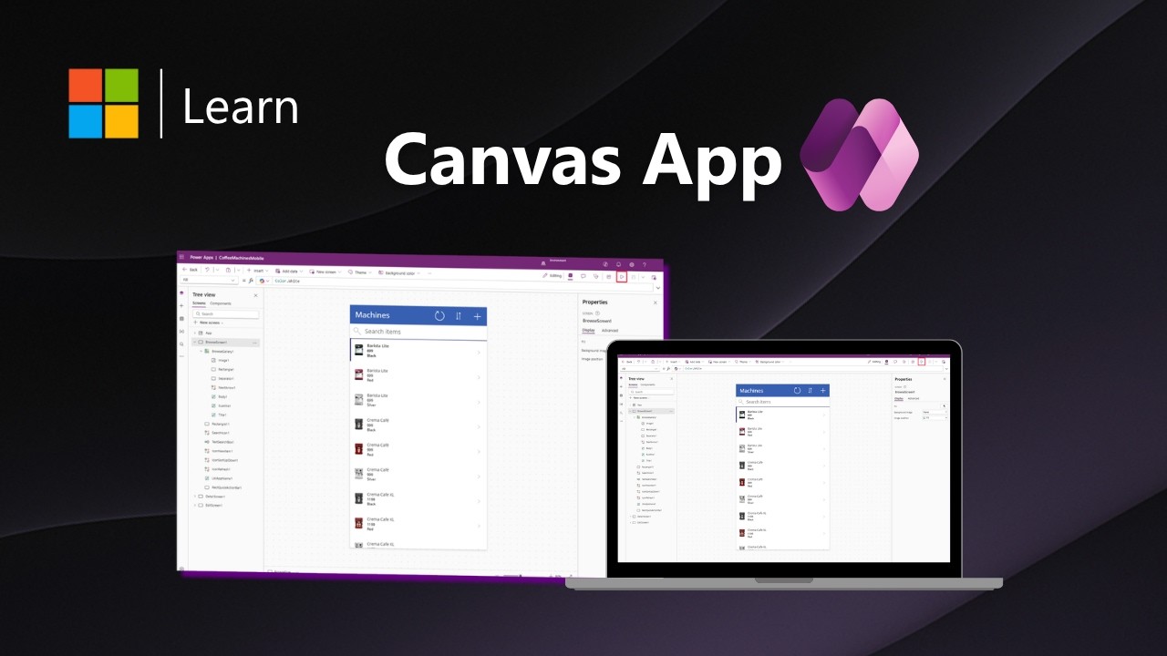 How to create a Canvas app with Power Apps - YouTube