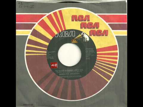 DeWayne Orender "To Make A Good Love Die" - YouTube