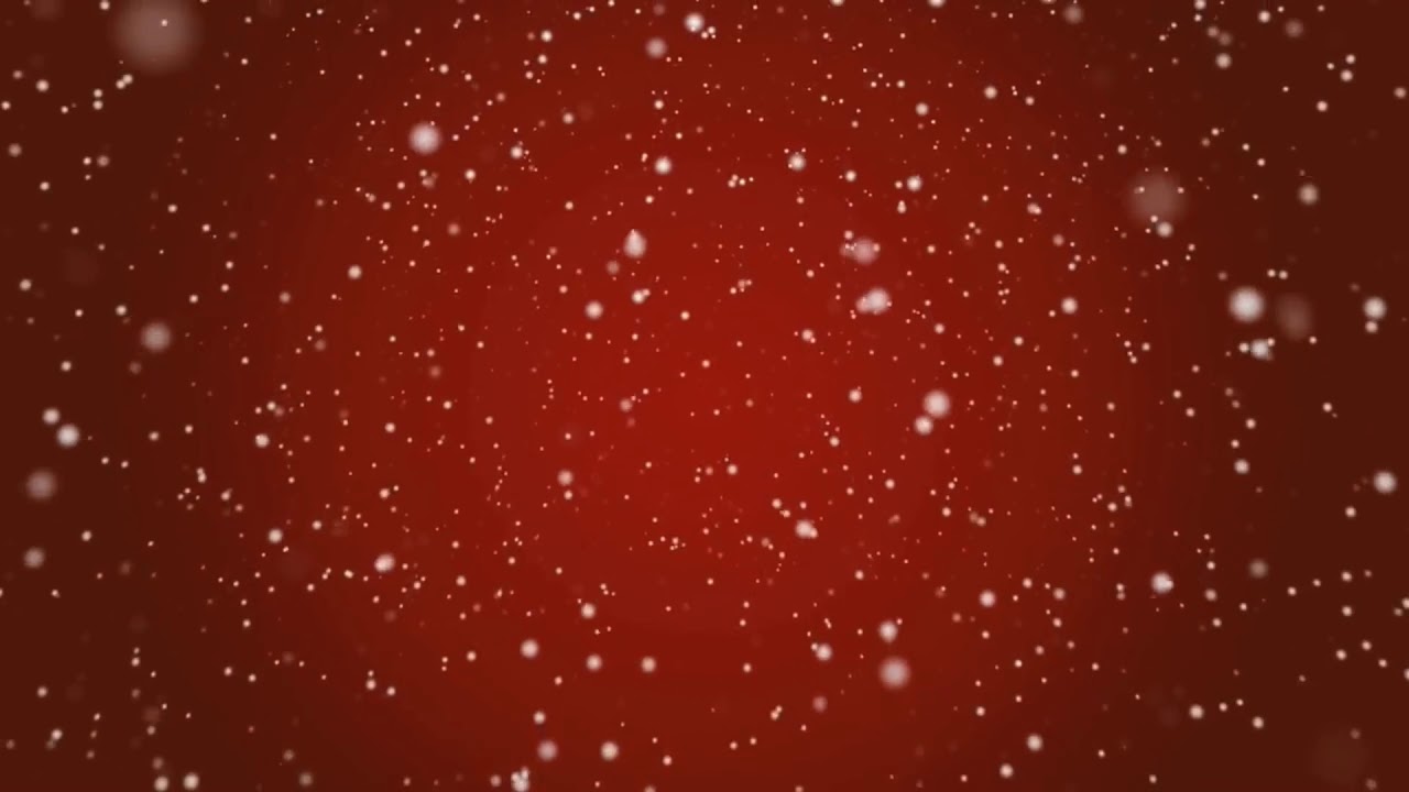 [10 Hours] REMAKE Snow Falling Full Screen RED B/G - Video & Audio ...