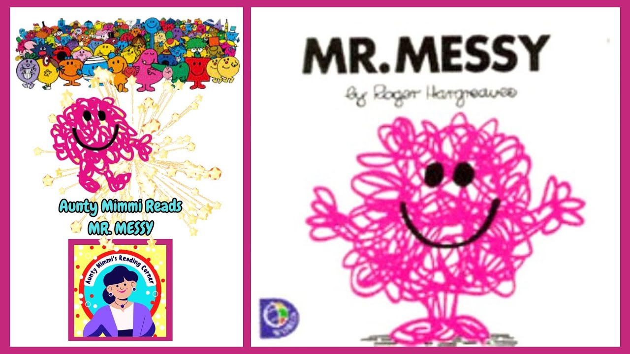🌟Mr. Messy Read Aloud By Aunty Mimmi🌟 Fun Mr. Men Book by Roger ...