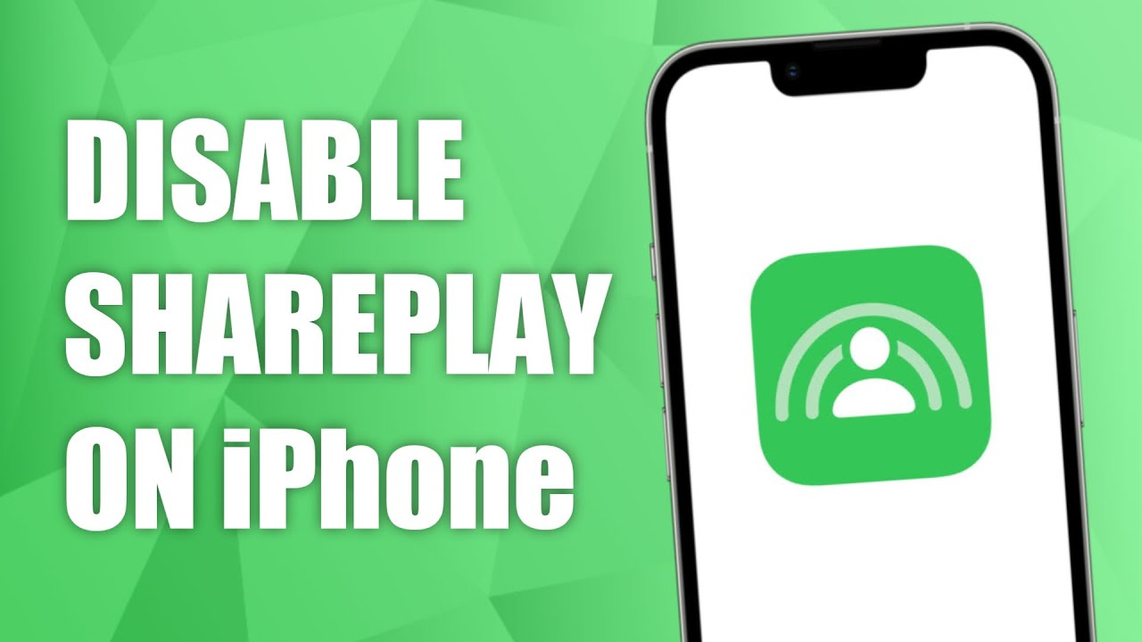 How to Disable SharePlay on iPhone! - YouTube