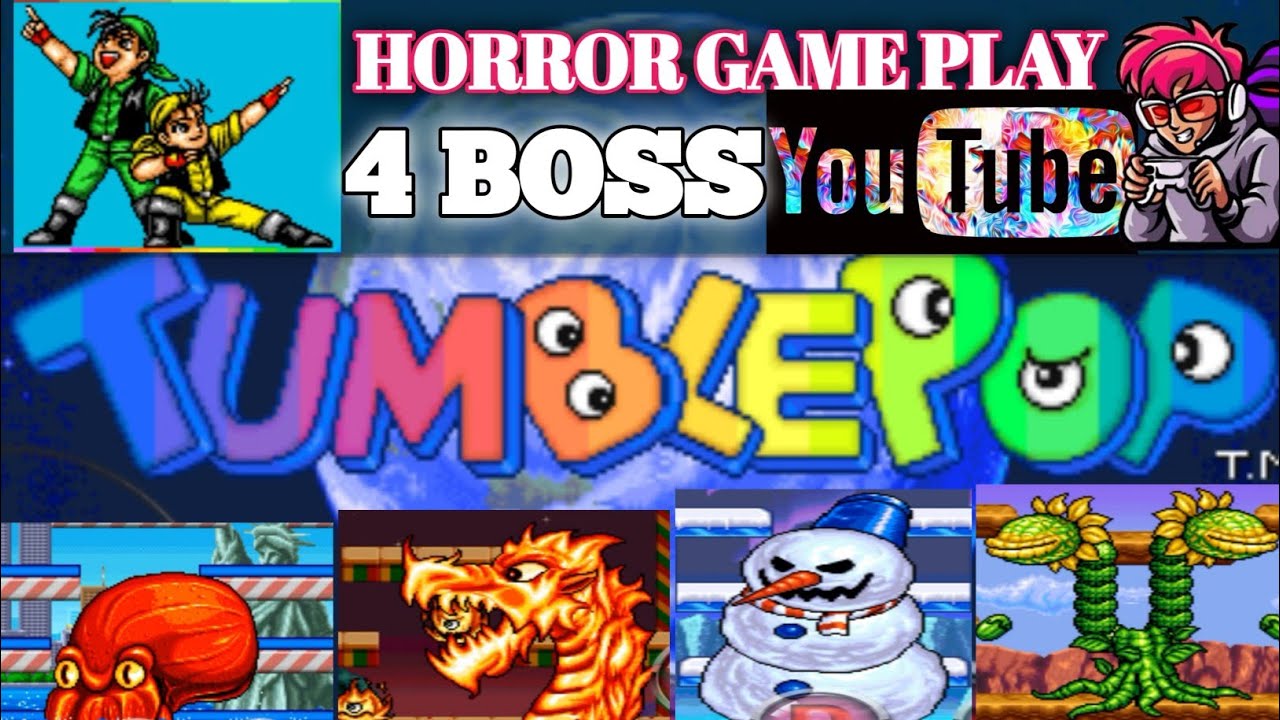 HORROR Game Play👻 | TUMBLE POP | 4 BOSS👹 | Episode 1 | Gaming🎮 ...