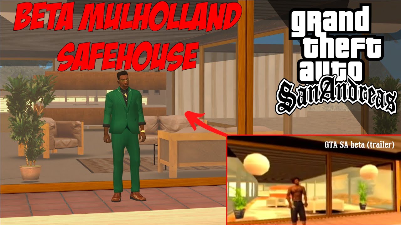 GTA San Andreas - Beta Mulholland Safehouse Mod [SA Style - Lore ...