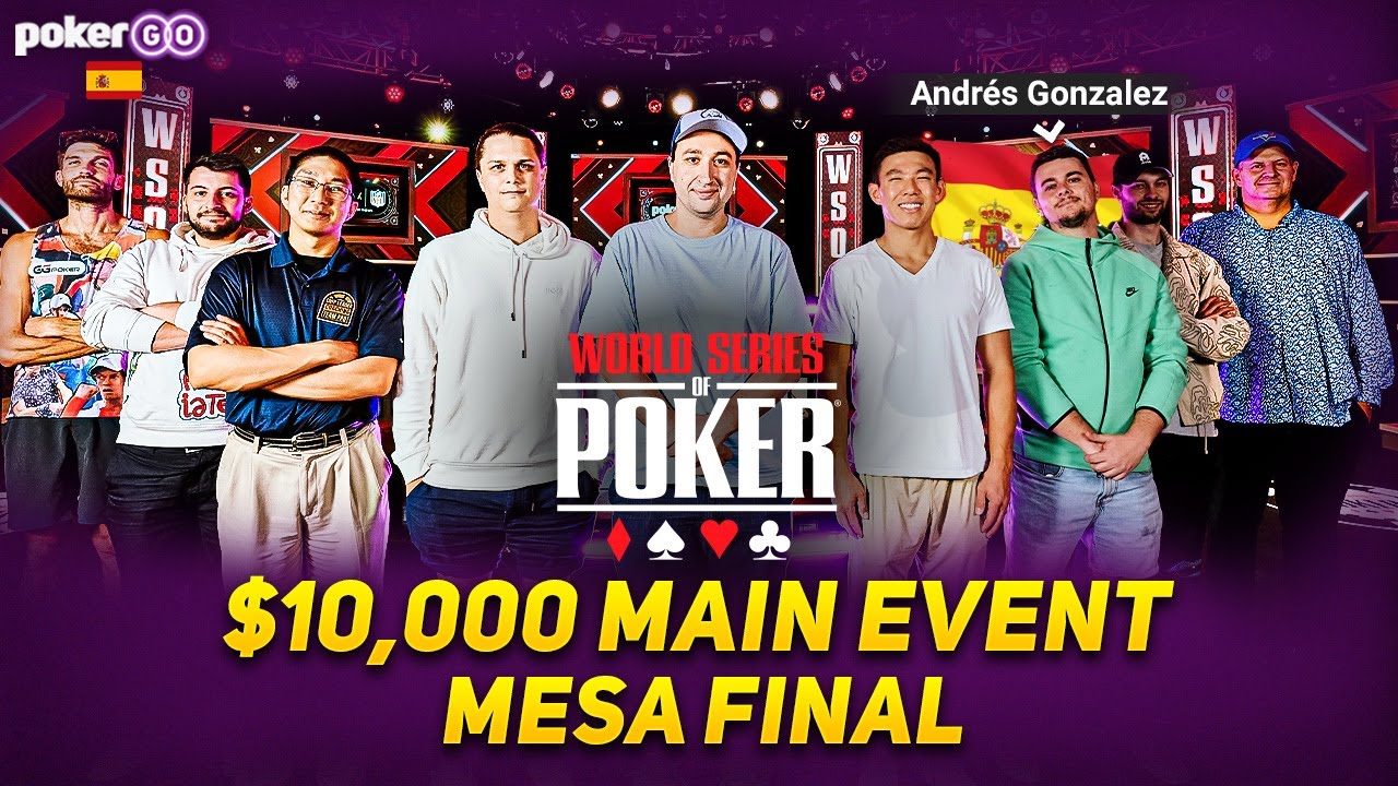 WSOP 2024 - MESA FINAL MAIN EVENT 10,000$ - YouTube