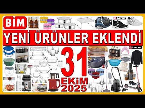 BİM CAM ÜRÜNLER BU CUMA | BİM 31 EKİM 2025 | BİM ÇEYİZLİK ZÜCCACİYE ÜRÜNLERİ | BİM BU CUMA NELER VAR