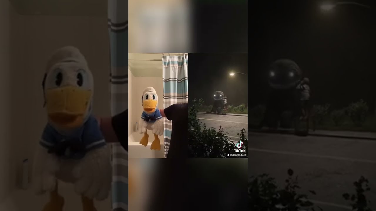 Donald Duck hates being scared #shorts - YouTube