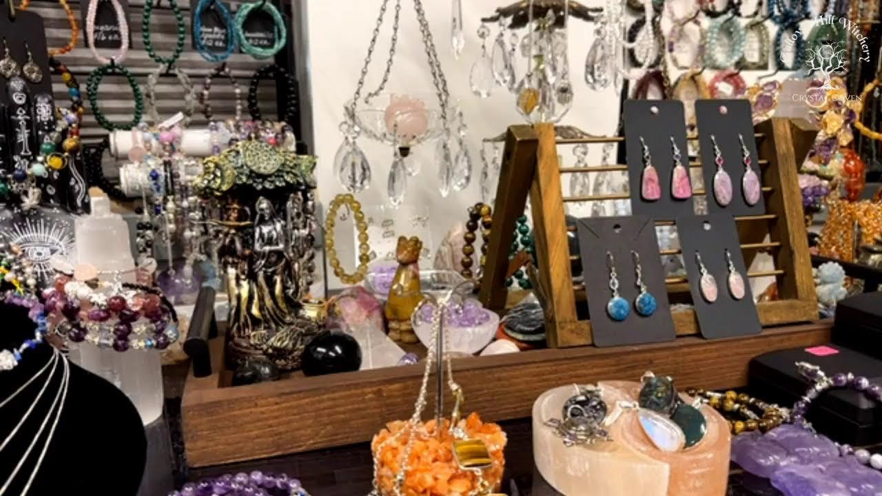 Gorgeous jewelry live in Salem Massachusetts - YouTube