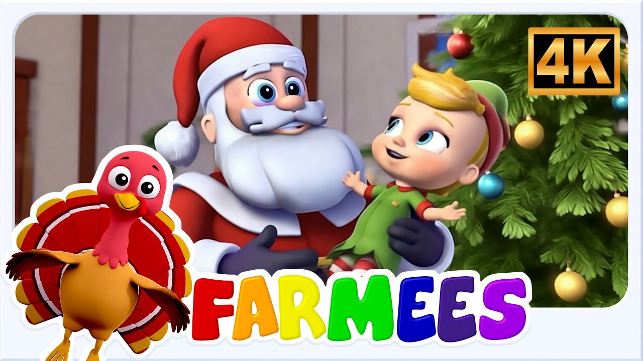 Santa Has a Big Big Sleigh - Christmas Holiday Carol for Kids - YouTube