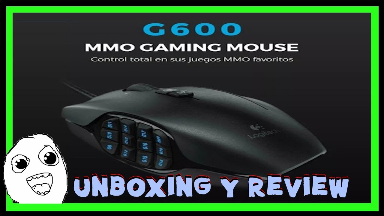 UNBOXING DEL MOUSE LOGITECH G600 | LO COMPARAMOS CON UN MOUSE DE GAMA ...