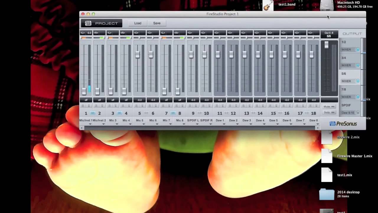 PreSonus FireStudio Project Set-up Part One in Espanol to use with ...