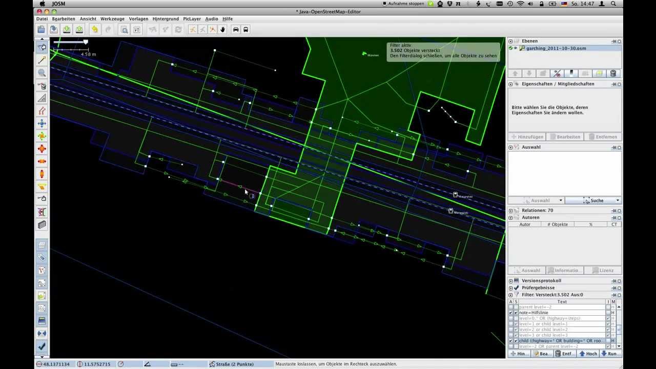 OSM 2.5D: Indoor Daten Demo - YouTube