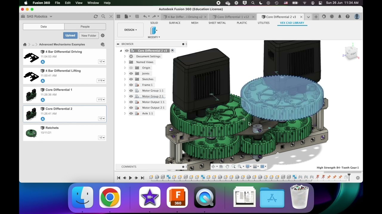 VEX Advanced Mechanisms Course: Differentials - YouTube