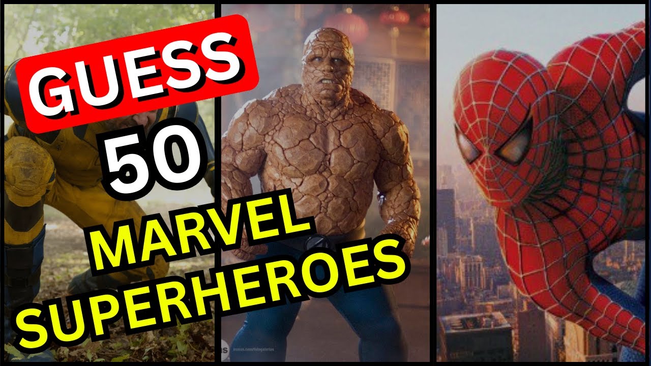 How Many Marvel Characters Do You Know? | Ultimate Marvel Superhero ...
