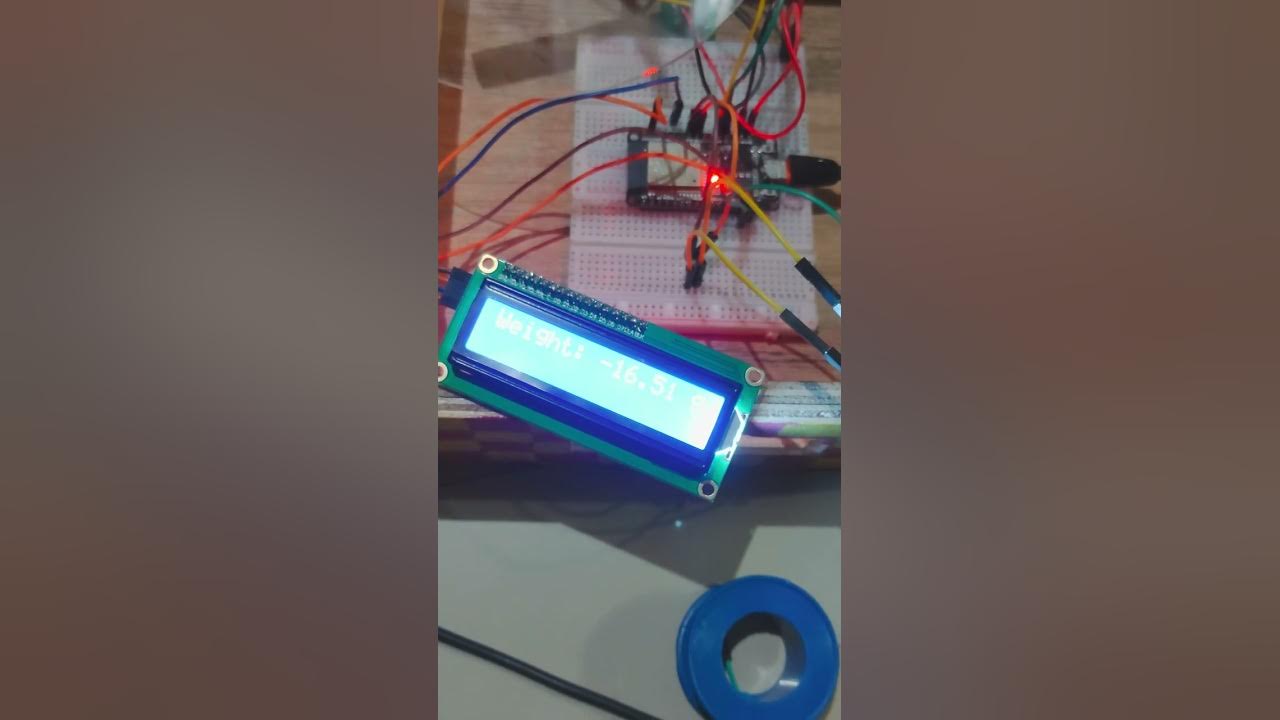 tutorial kalibrasi pengukuran esp32 micropython loadcell hx711 - YouTube