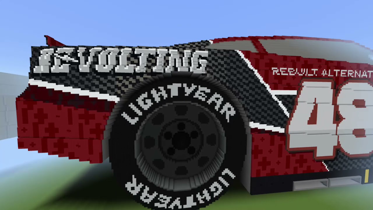 Minecraft Disney Pixar Cars Mega Build - T.G. Castlenut (Re-Volting #48 ...